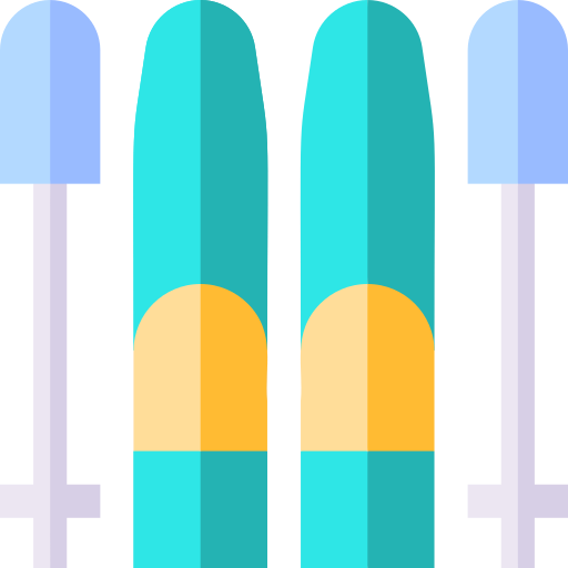 Ski Basic Straight Flat icon