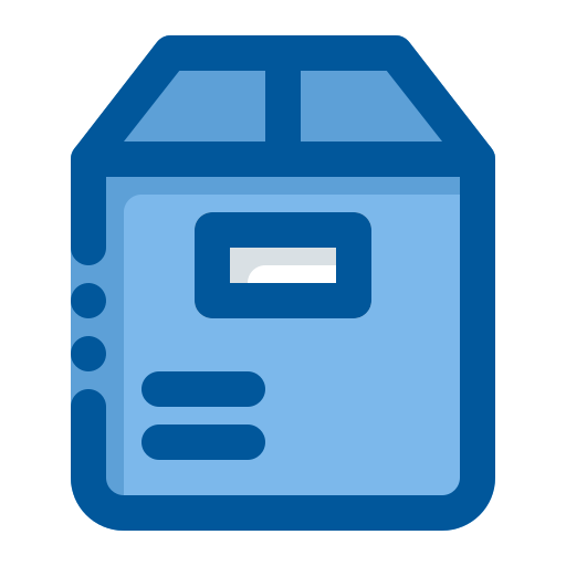 Box Generic Blue icon