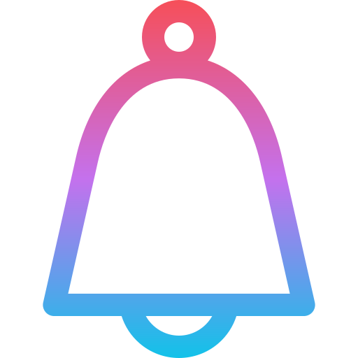 Bell Generic Gradient icon