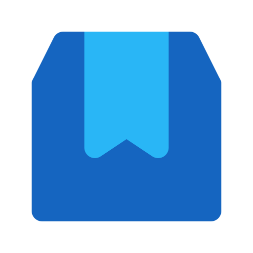 Box Generic Blue icon