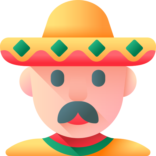 Hombre mexicano - Iconos gratis de personas