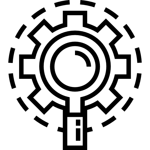 Research Detailed Straight Lineal icon