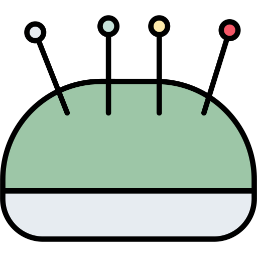 Pin Cushion Generic Outline Color Icon
