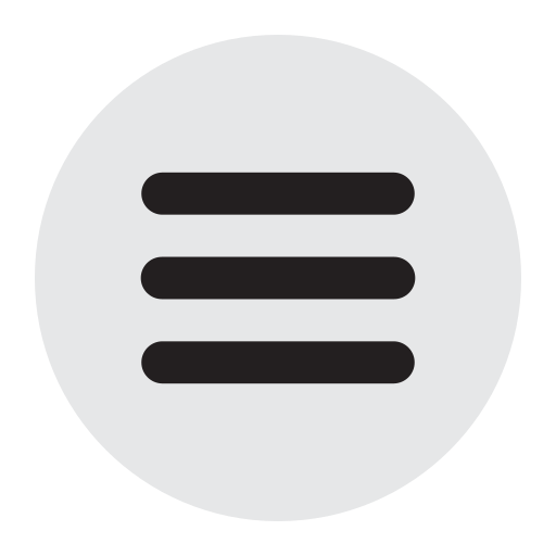 Menu Generic Circular Icon