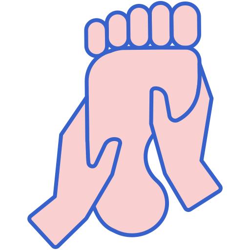Foot Massage Flaticons Lineal Color Icon