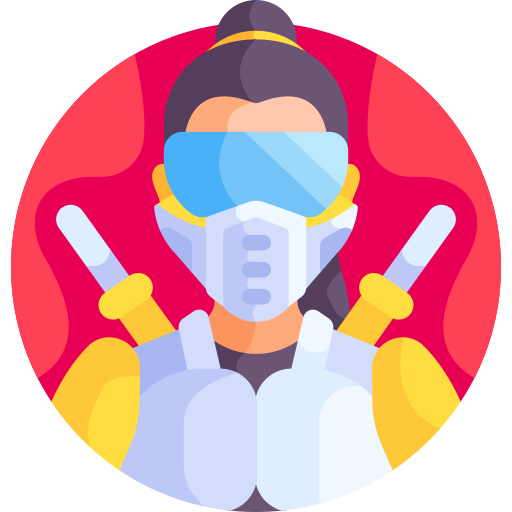 Assasin Detailed Flat Circular Flat Icon