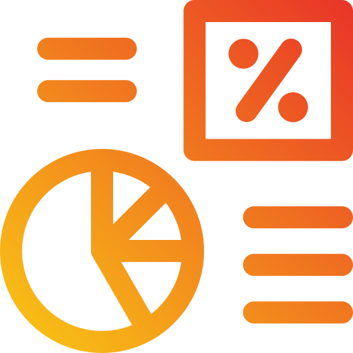 Impression Rate Generic Gradient Icon