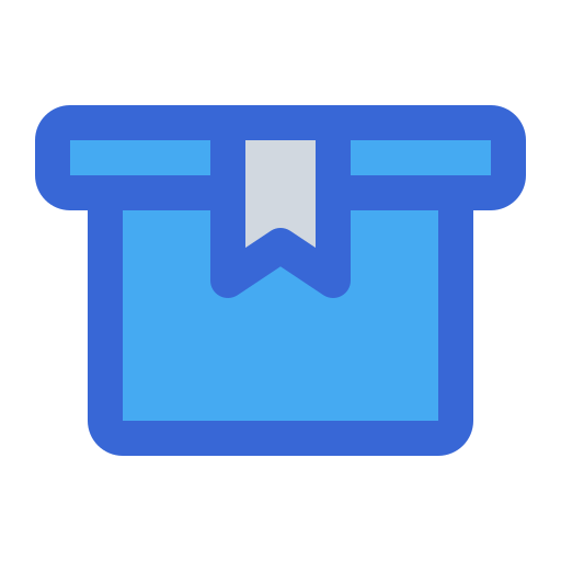 Box Generic Blue icon