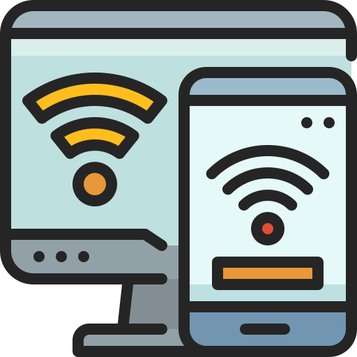 Device Generic Outline Color icon