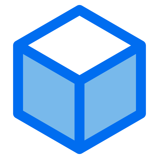 Box Generic Blue icon