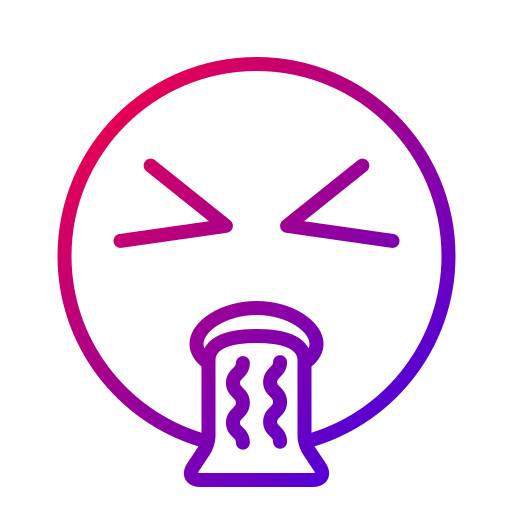 Puke Generic Gradient Icon