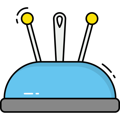 Pin Cushion Generic Outline Color Icon
