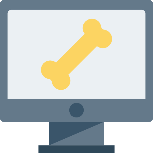 Monitor Dinosoft Flat icon