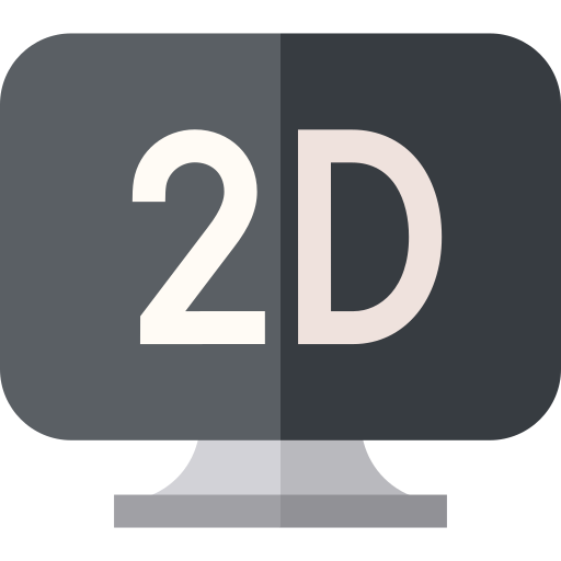 2d - Free computer icons