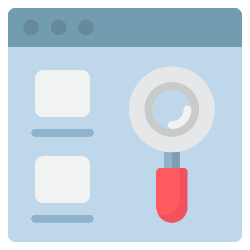 Search Generic Flat icon