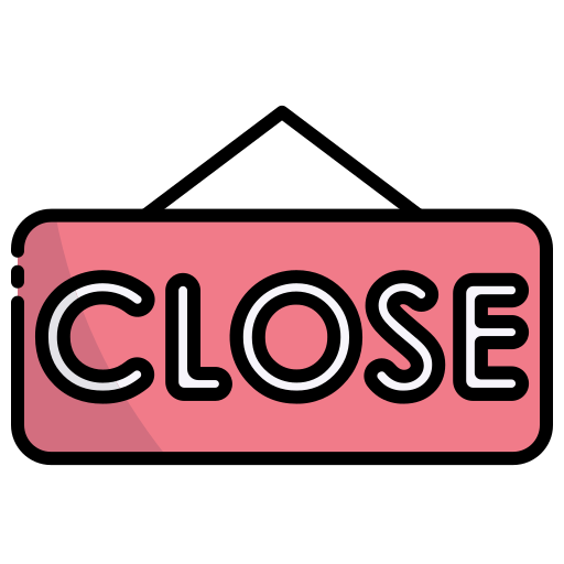 Close - Free commerce and shopping icons