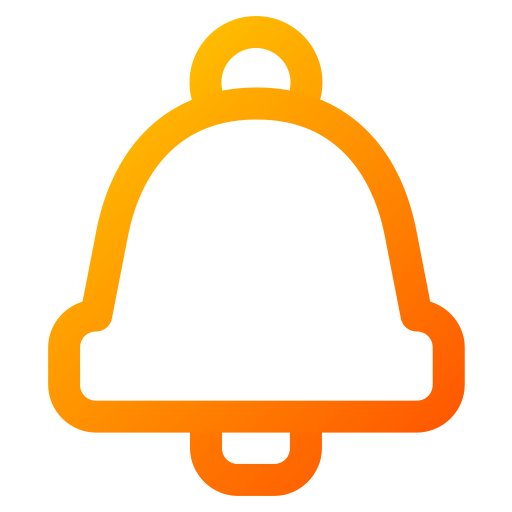 Bell Generic Gradient icon