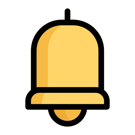 Bell Generic Outline Color icon