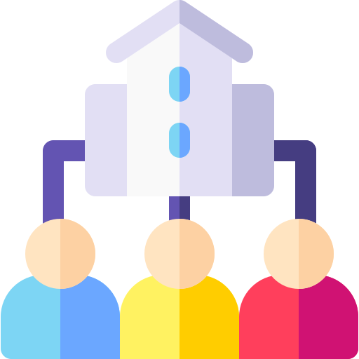 Corporate Basic Rounded Flat icon