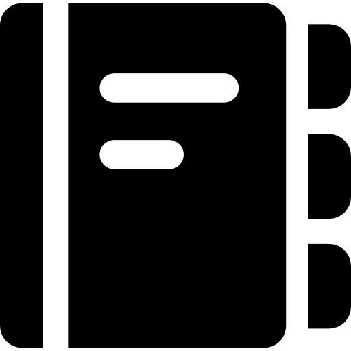 Contacts book - Free interface icons