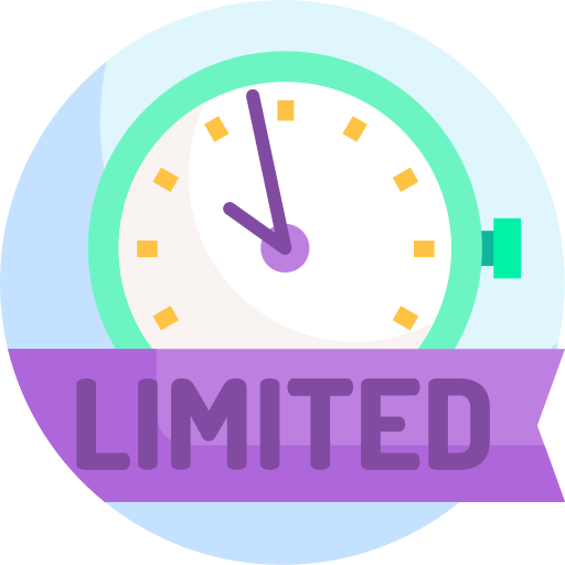 Limited Detailed Flat Circular Flat icon