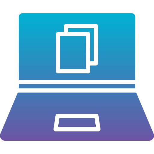 Copy Generic Flat Gradient icon