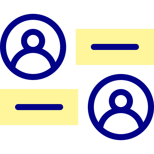 Group Detailed Mixed Lineal Color Icon