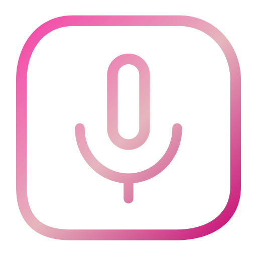 Voice Generic Gradient icon