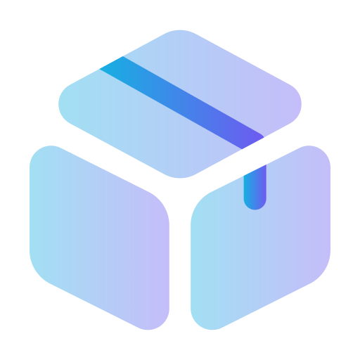 Box Generic Blue icon