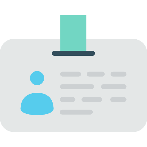 Pass Generic Flat Icon
