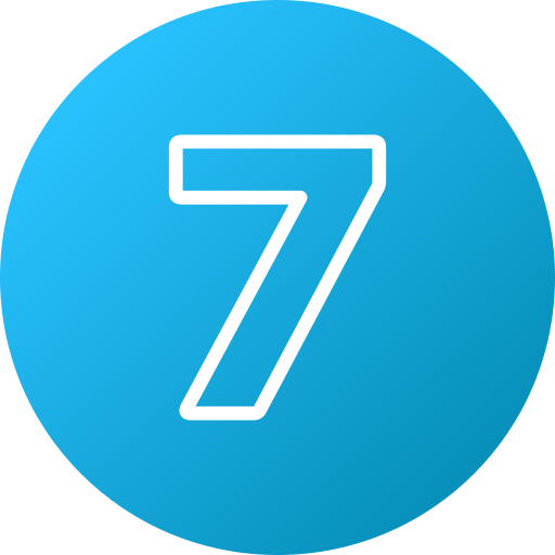 Seven Generic Flat Gradient icon