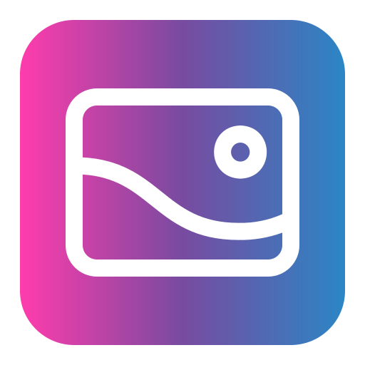 Image Generic Flat Gradient icon
