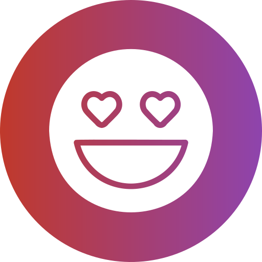Emoticon Generic Flat Gradient icon