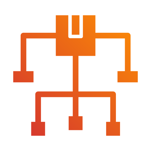Workflow Generic Flat Gradient icon