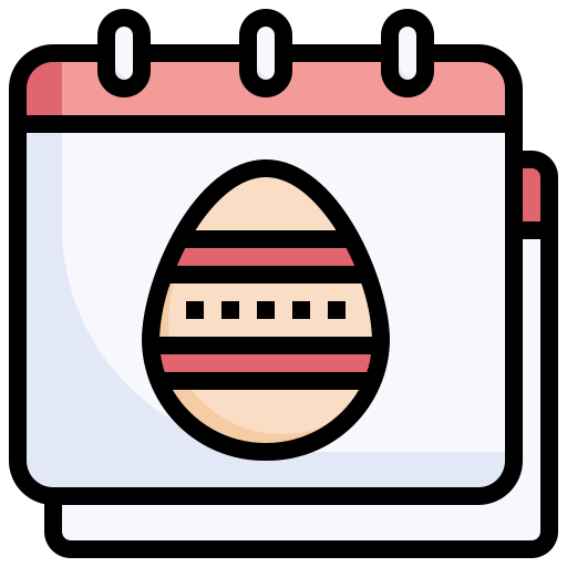 Calendar - Free easter icons