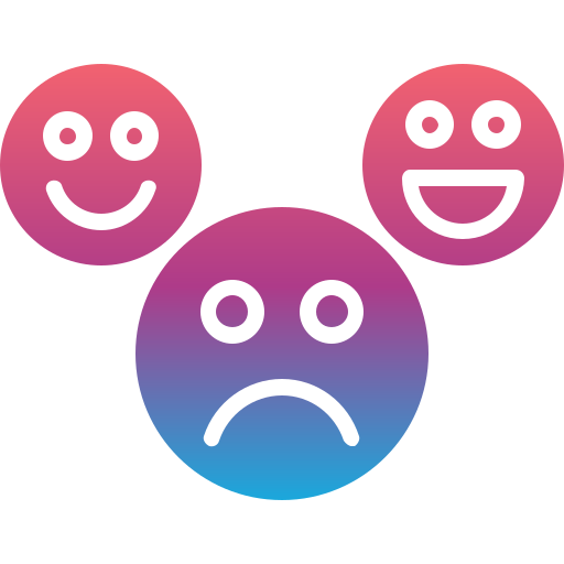 Emoticons Generic Flat Gradient icon
