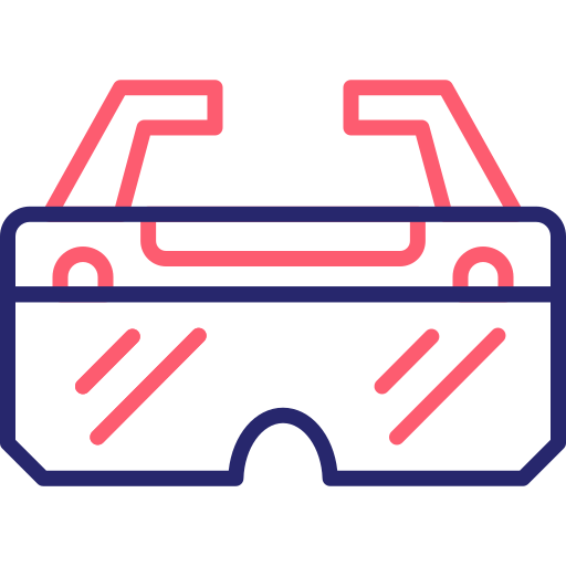 Ar Glasses Generic Outline Color Icon