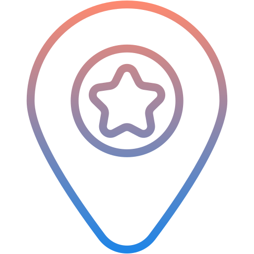 Location Generic Gradient icon