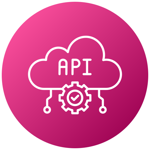 Api Generic Flat Gradient icon