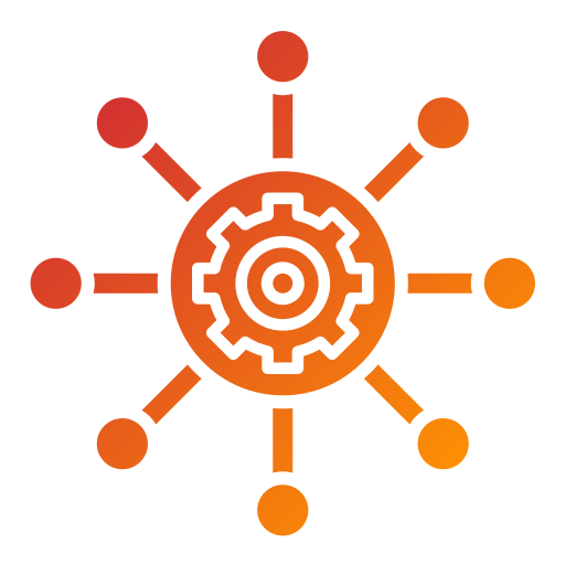 Integration Generic Flat Gradient icon