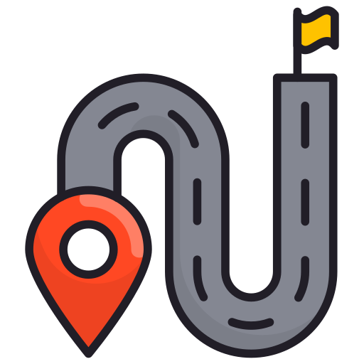 Road Generic Outline Color icon