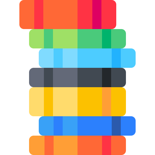 Book Basic Rounded Flat icon