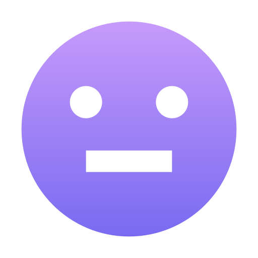 Emoji Generic Flat Gradient icon