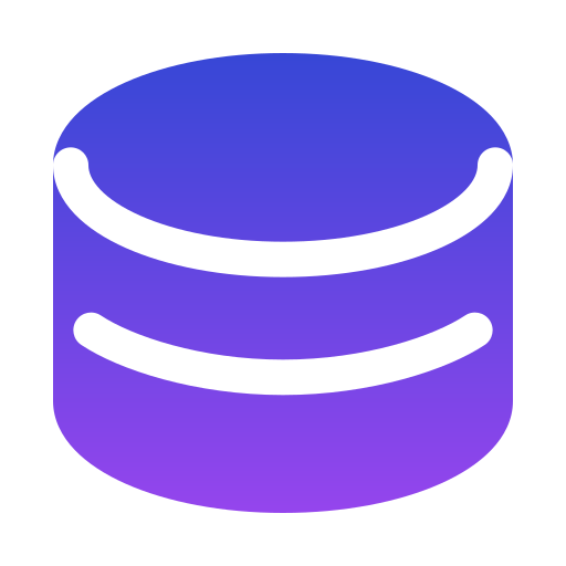 Database Generic Flat Gradient icon