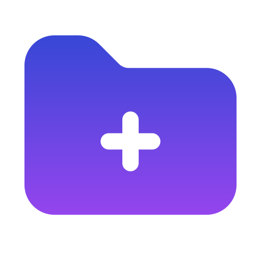Add folder Generic Flat Gradient icon