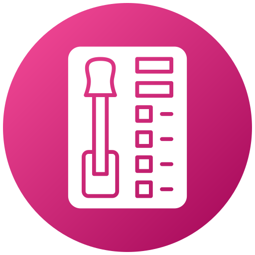 Automatic transmission Generic Flat Gradient icon