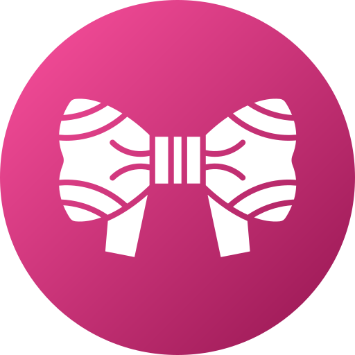 Bow Tie Generic Flat Gradient icon