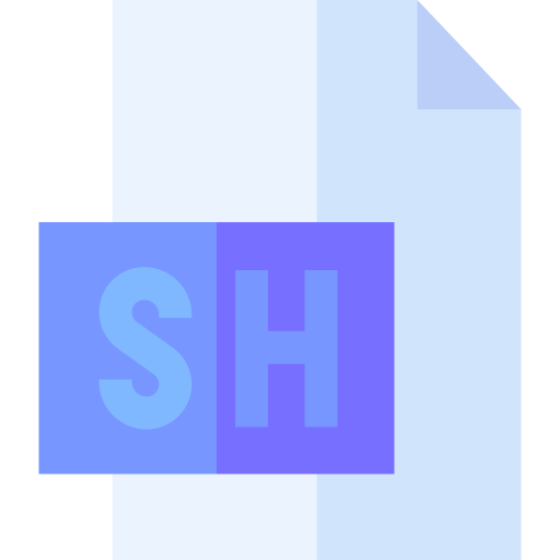 Sh - free icon