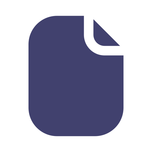 File Generic Glyph icon