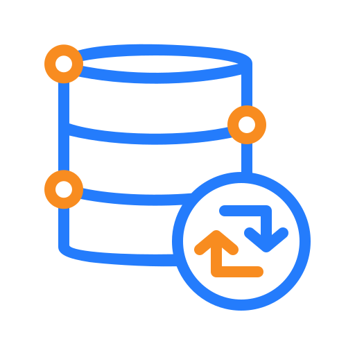 Database management Generic Outline Color icon